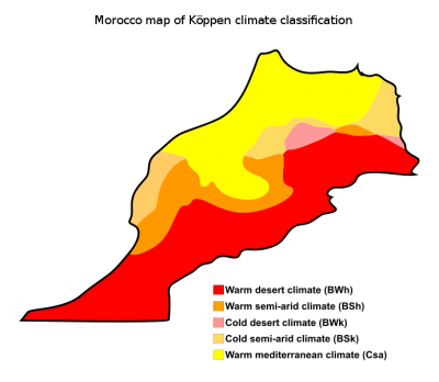 Marruecos: clima, flora y fauna | La guía de Geografía