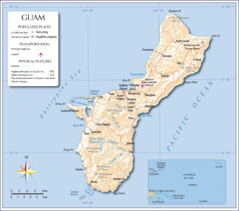 Geografía de Guam | La guía de Geografía
