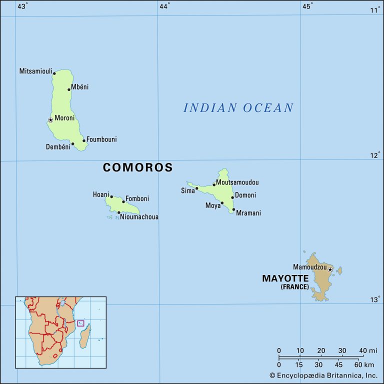 Islas Comores | La guía de Geografía