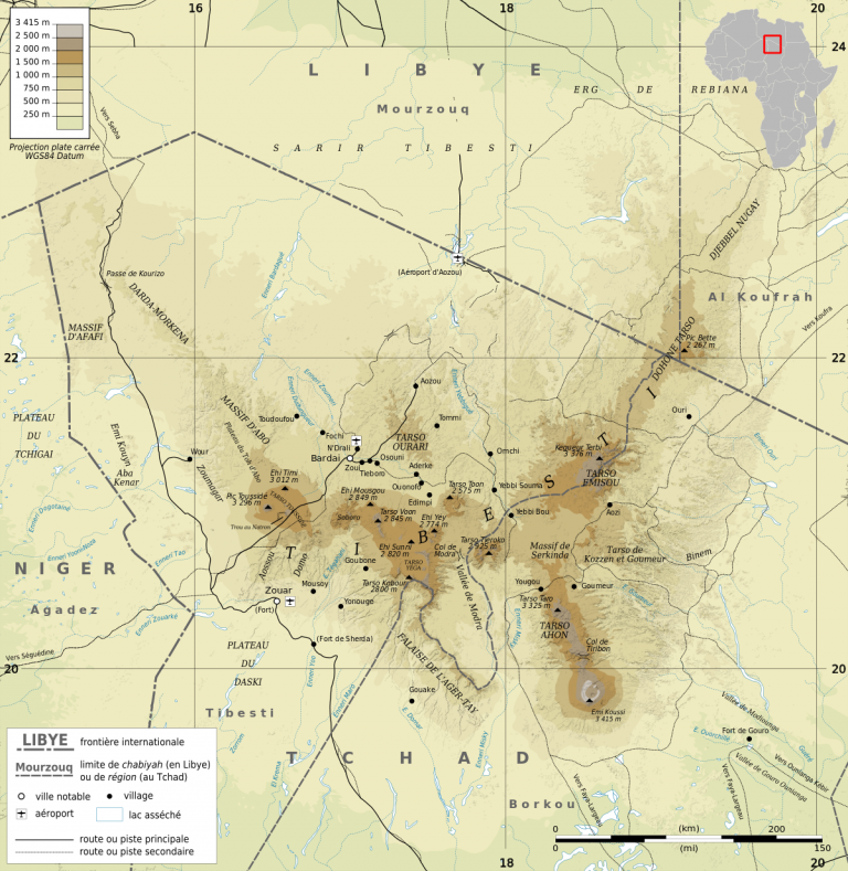 Macizo de Tibesti | La guía de Geografía