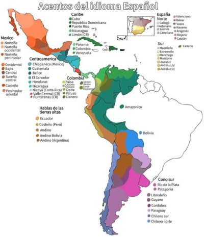 El idioma español en el mundo | La guía de Geografía