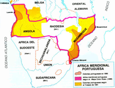 El Mapa Rosado: Portugal en África | La guía de Geografía