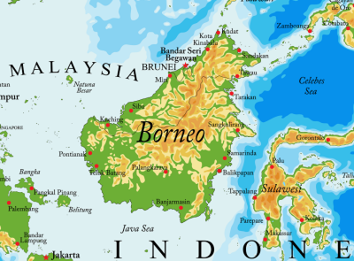 Borneo: geografía física | La guía de Geografía
