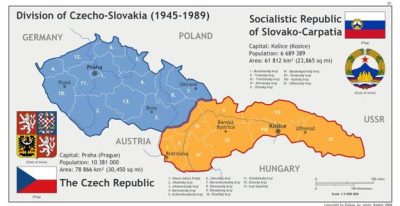 La separación de Checoslovaquia | La guía de Geografía